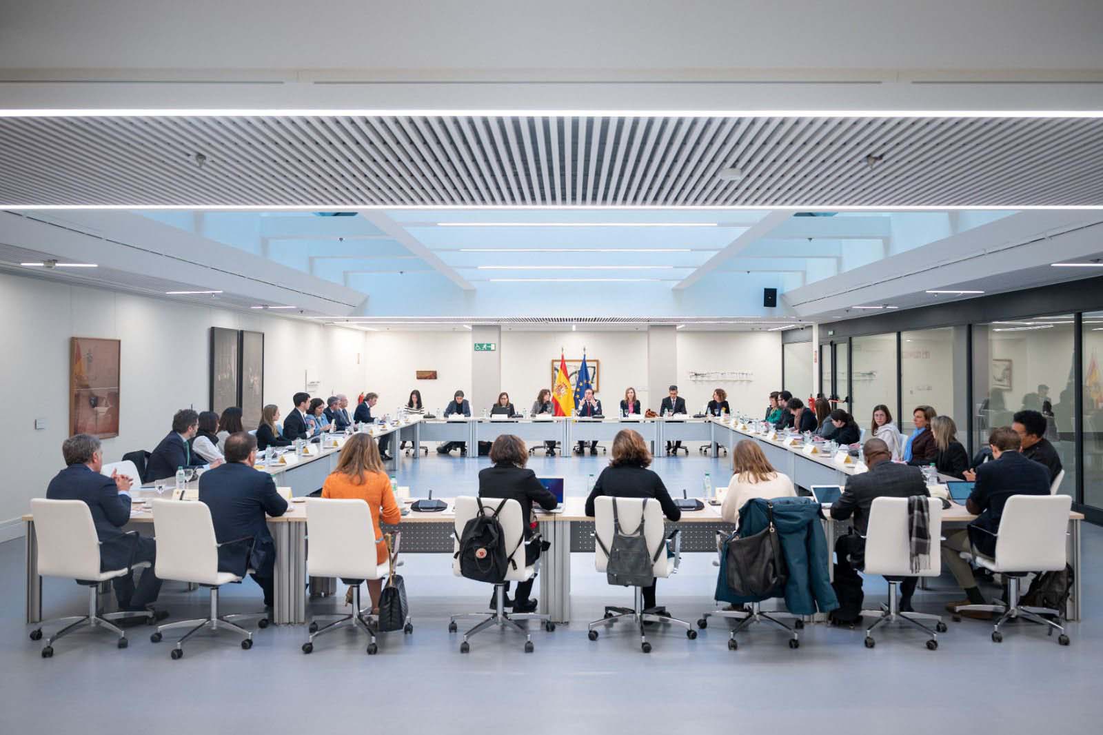 La Moncloa. 22/03/2024. Albares discusses Spain's new strategy towards ...