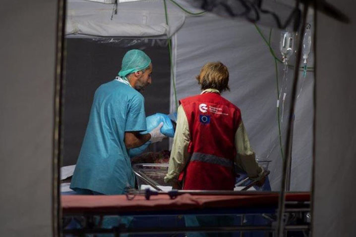 La Moncloa. Spain mobilises its field hospital and medical team for ...